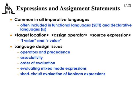 Ppt Coen 171 Expressions And Assignment Powerpoint Presentation