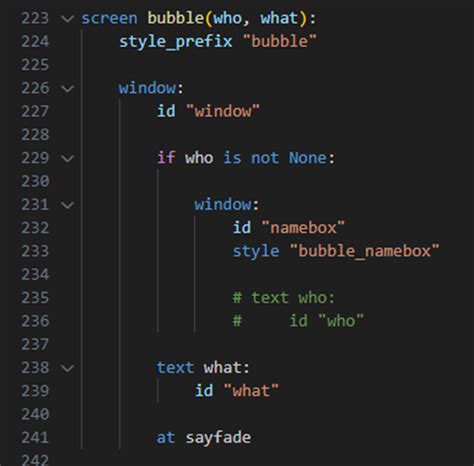 Bubble Boxes Dont Take Transitions Like Dissolve · Issue 4735 · Renpyrenpy · Github