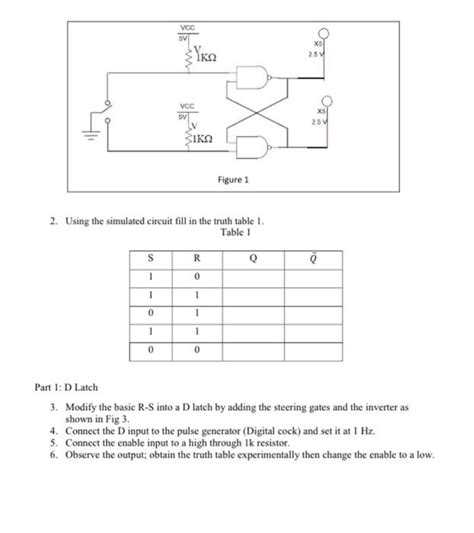 Solved OBJECTIVE To Become Familiar With Flip Flops To Chegg