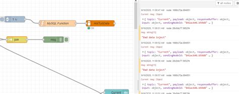 Insert Into Mysql Database General Node Red Forum