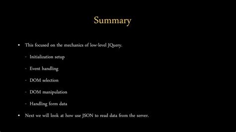 Using Jquery Dr Charles Severance Ppt Download