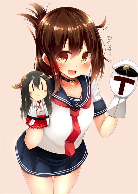 Admiral Inazuma And Haruna Kantai Collection Drawn By Tsukuikachou