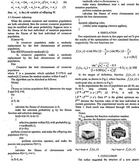 Table 1 From Master To Slave Nonlinear Genetic Algorithm Semantic Scholar