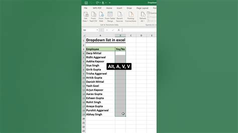 Dropdown List In Excel Exceltutorial Exceltips Exceltricks Excel Youtube
