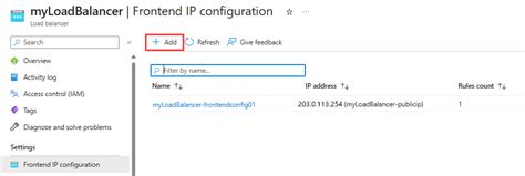 チュートリアル ゲートウェイ ロード バランサーを使用して送信接続を構成する Azure Load Balancer
