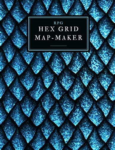 RPG Hex Grid Map Maker SMALL 200 Pages Of Hex Grid Map Paper To Build Your World And DND Hex