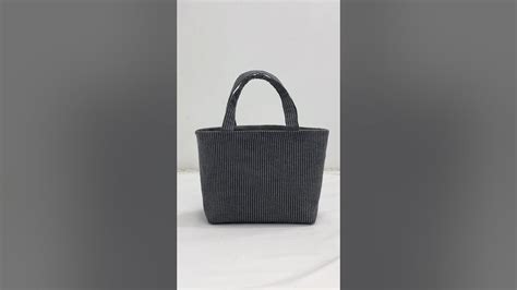 미니 토트백 만드는 법 🤍 Handmade Mini Tote Bag Handmade Sewing 재봉틀 재봉틀배우기
