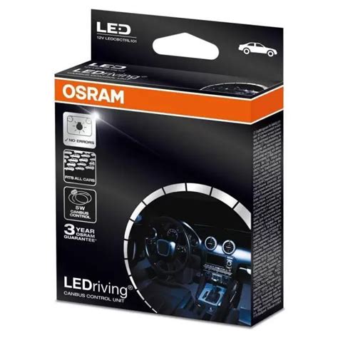 OSRAM LEDriving W Canbus Control Unit Twin PowerBulbs UK