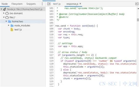 express框架一些渗透技巧 CN SEC 中文网