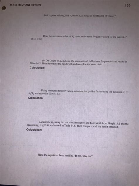 Solved Procedure Part 1 Low Circuit A Construct The