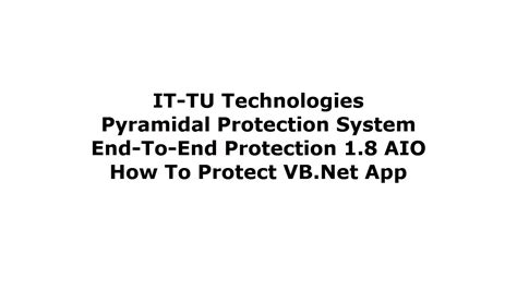 How To Protect Vb Net Source Code Visual Basic Net YouTube