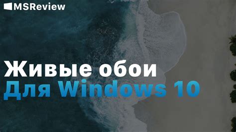 Анимированные обои на рабочий стол для Windows