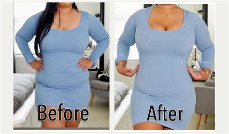 Plus Size Shapewear Before And After