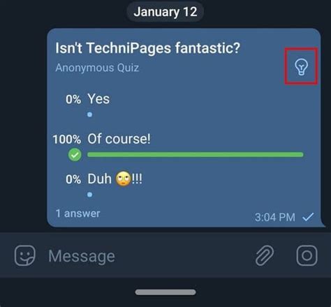 Telegram How To Create A Poll Question Technipages