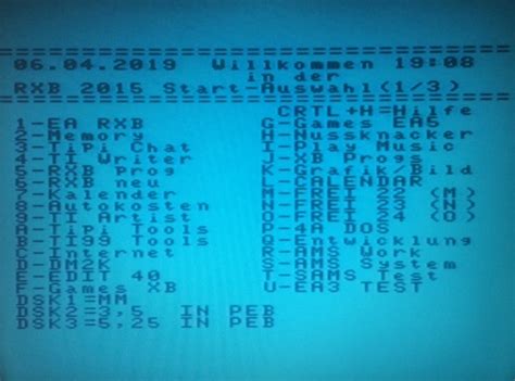mega menu for tipi ti 99 4a development atariage forums