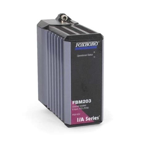 Foxboro FBM203 I A Series Channel Isolated 8 Input P0914SV High Purity Equipment