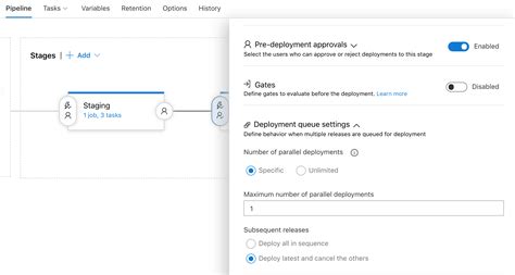 Azure Devops How Do I Automatically Replacereject A Pending Release With A Newer One Stack