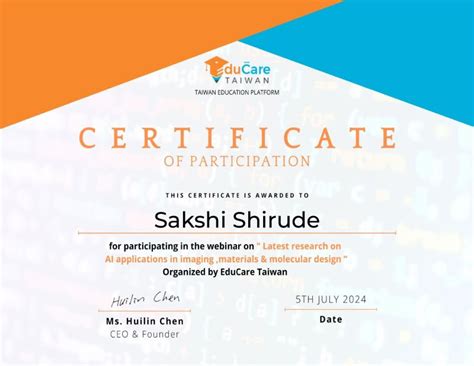 Sakshi Shirude On Linkedin Ai Webinar Research Educaretaiwan