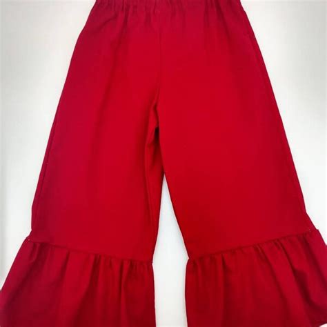 Ruffle Pants Etsy