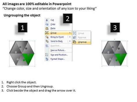 PowerPoint Designs Hexagon Puzzle Editable Ppt Design Slides