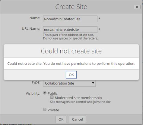 Disable Non Admin Users From Creating Sites Alfresco Share A Tech Ref