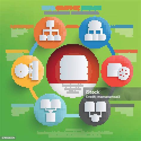 Desain Konsep Grafis Info Server Database Vektor Ilustrasi Stok Unduh Gambar Sekarang Basis