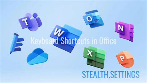 Keyboard Shortcuts In Microsoft Office 2010 Options And Text Editing