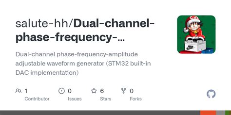Dual Channel Phase Frequency Amplitude Adjustable Waveform Generator