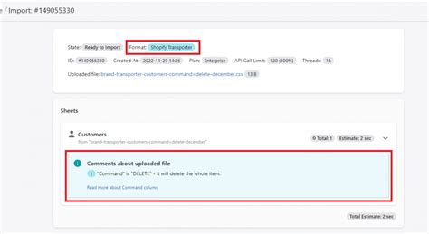 How To Import Shopify Transporter Csv Files