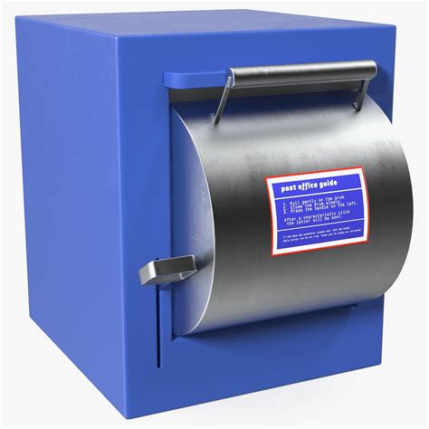 소형 소포 투입함 3d 모델 19 3ds Blend C4d Fbx Max Ma Lxo Obj Free3d