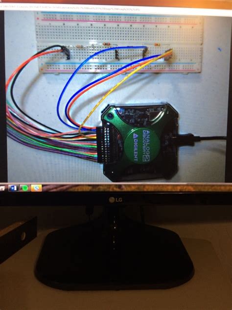 Solved Using Analog Discovery And Protype Board Wire The Chegg