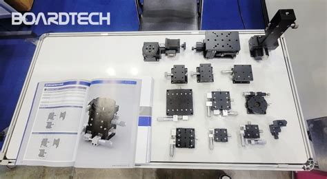 보드테크 메뉴얼스테이지 회전 Stage 랩잭 Xyz 모터스테이지 등 로보월드 2023 전시 네이버 블로그