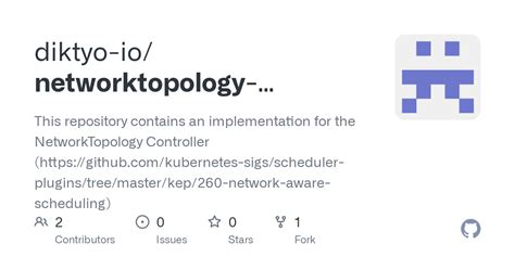 GitHub Diktyo Io Networktopology Controller This Repository Contains An Implementation For