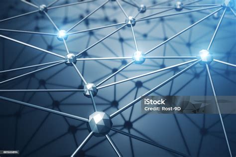 3d 그림 추상적인 배경입니다 개념 신경 네트워크 및 클라우드 컴퓨팅 형상을 나타낼 수 있는 점과 연결 라인 클라우드 컴퓨팅 또는 인터넷 연결 3차원 형태에 대한 스톡 사진