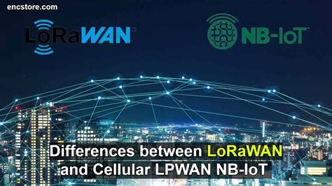Difference Between LoRaWAN And Cellular LPWAN NB IoT
