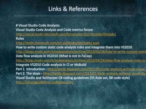 Static Code Analysis Pptx