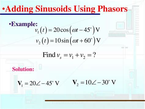 ppt chapter 5 steady state sinusoidal analysis powerpoint presentation id 4066598