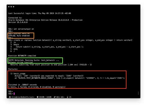 Auto Run Utplsql Tests With Oracle Sqlcl Utplsql