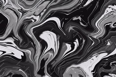 Premium Photo Black Marble Abstract Background