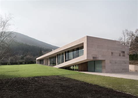 House In Bulgaria Features Stone Walls And Staggered Veranda