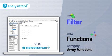 Vba Filter Function Explained With Examples