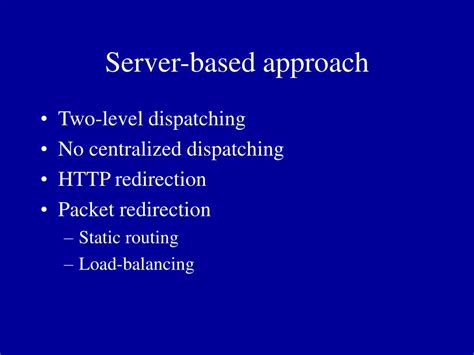 Ppt Dynamic Load Balancing On Web Server Systems Powerpoint