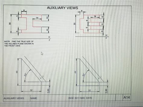 Solved I Am Having Problems Doing This Autocad Exercise I Chegg