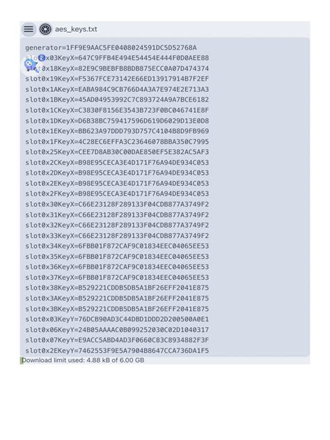 aes keys txt pixeldrain pdf
