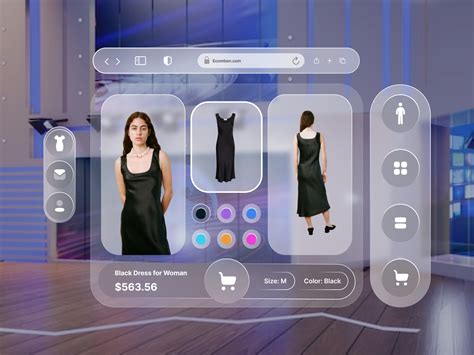 Virtual Spatial E Commerce Ui Design Concept Artofit