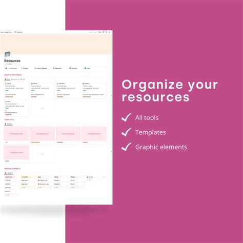 Notion Project Management Planner All In One Notion Templates Project Planner Notion Dashboard