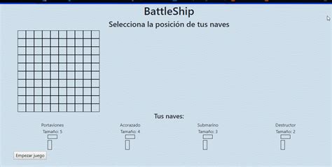 GitHub EliAndrea BattleShip Juego Batalla Naval HTML CSS JS