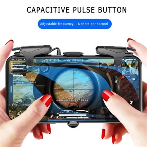 For PUBG Gamepad Mobile Controller Game Shooter Trigger Button For IPhone Android SmartPhone