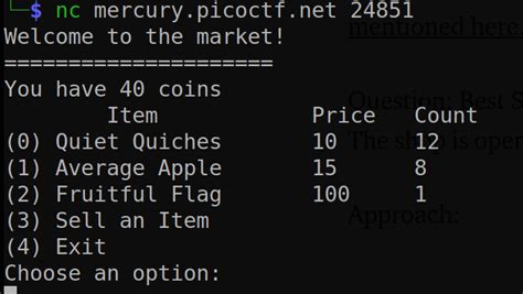 Picoctf Write Up Shop Note You Should Not Copy Flag From By Arth