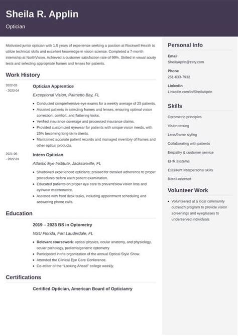Optometrist Resume Optometrist Resume Convert Text To Optometrist